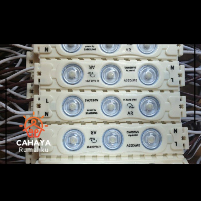 Jual LAMPU LED MODULE SAMSUNG 3WATT AC 220V / LED MODUL 3W 3 WATT ...