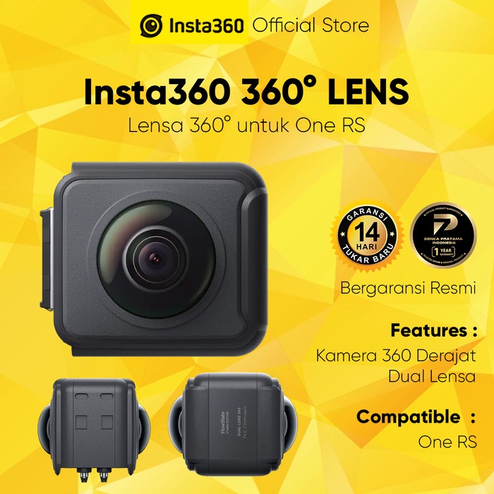 Jual Insta360 One RS 360 Lens | Shopee Indonesia