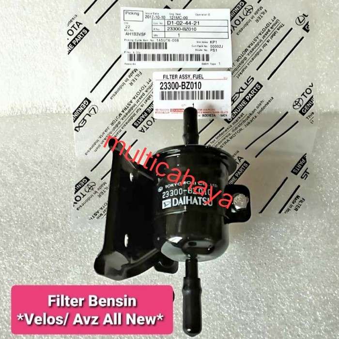 Jual saringan filter bensin Toyota Veloz/allnew kaleng 23300-bz010 ...