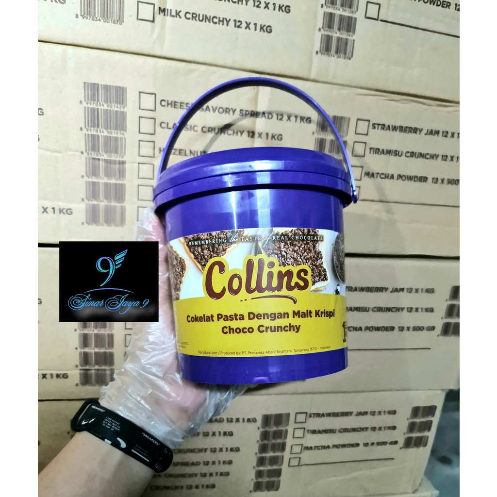 Jual COLLINS Choco Crunchy 1kg / Selai Roti Coklat Crunchy | Shopee ...