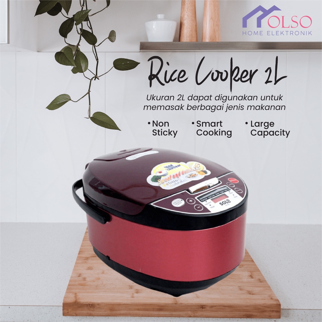 Jual RICE COOKER 2 LITER 10 FUNGSI MEMASAK PENANAK NASI MAGIC COM ...