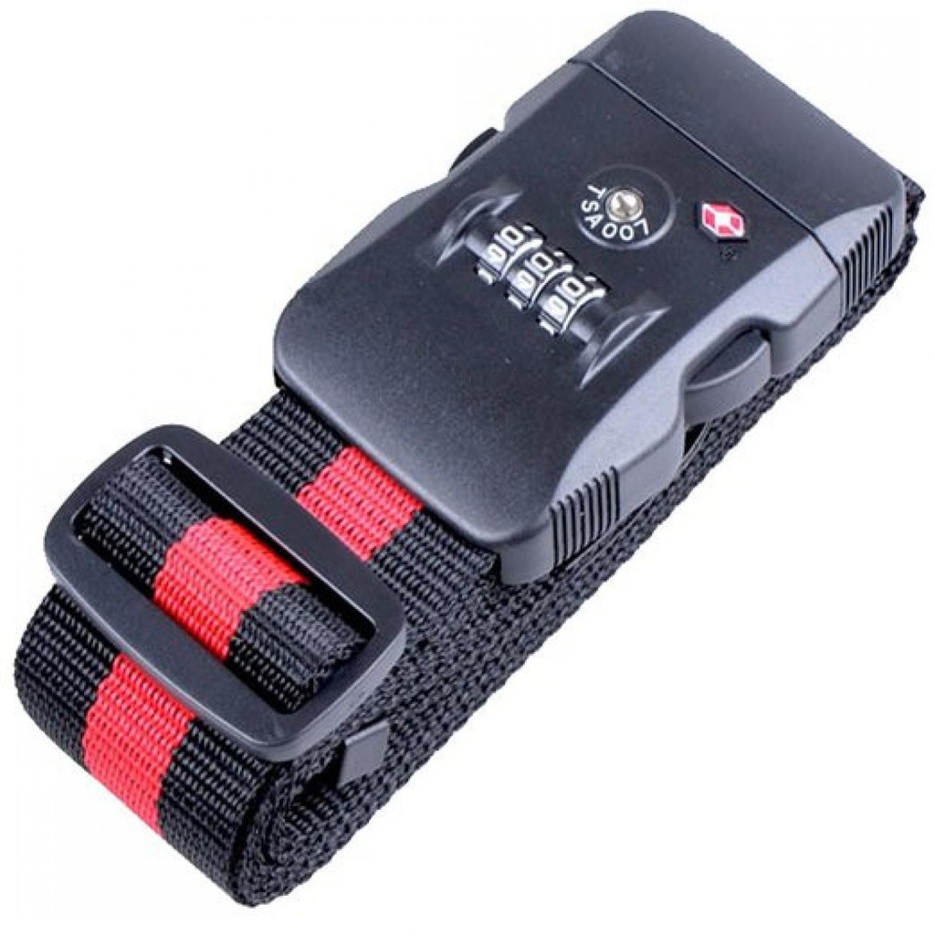 Jual Terlaris Travel Luggage Coded Lock Suitcase Belt / Tali Koper ...