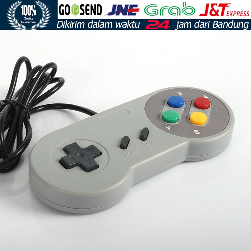 Jual 4Tombol Gamepad Joystick Controller Usb Untuk Nintendo Snes / Pc ...