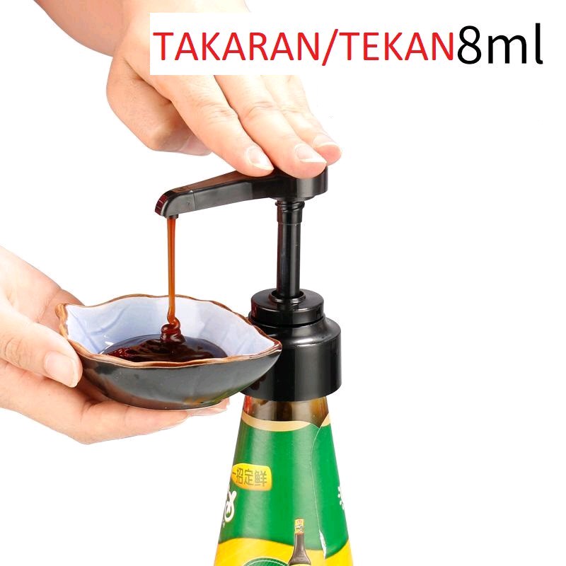 Jual HBS Alat Tekan Botol Saus Tekanan Pompa Nozzle Kepala Pemeras ...