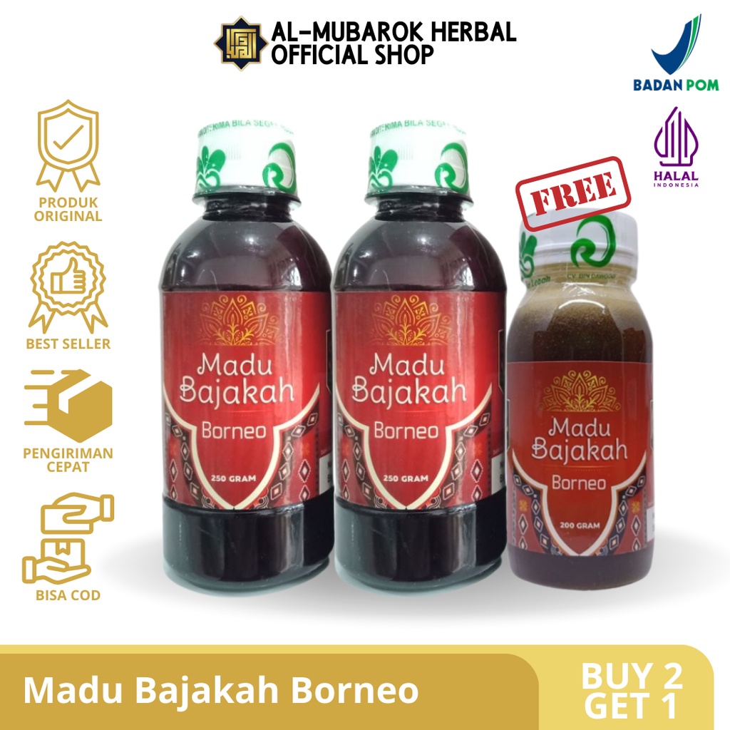 Jual Paket Madu Bajakah Borneo Gold Asli Kalimantan Bajaka Original ...