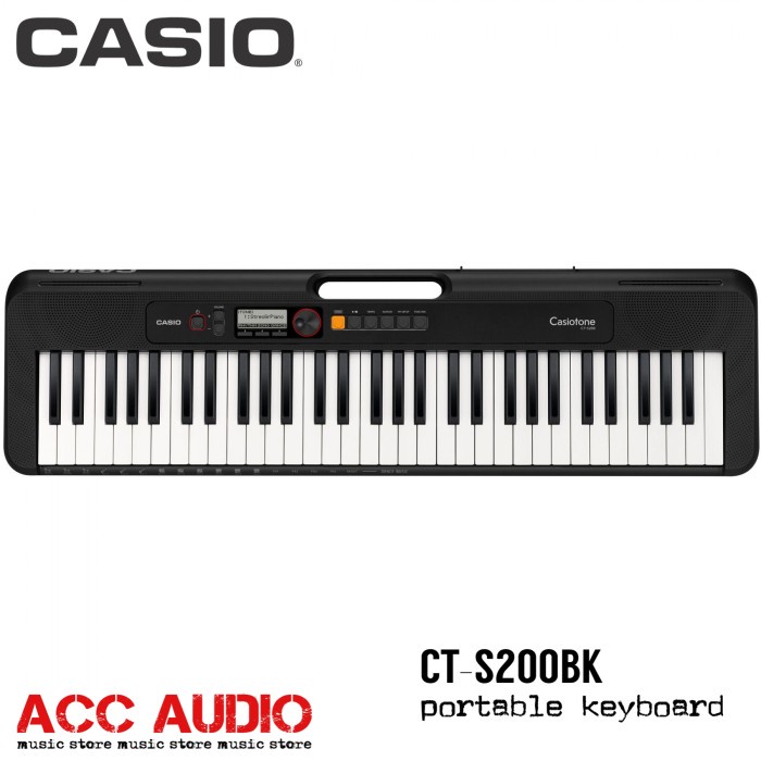 Jual Portable Keyboard Casio CTS200 / CT-S200 / CTS 200 Garansi 1 Tahun ...