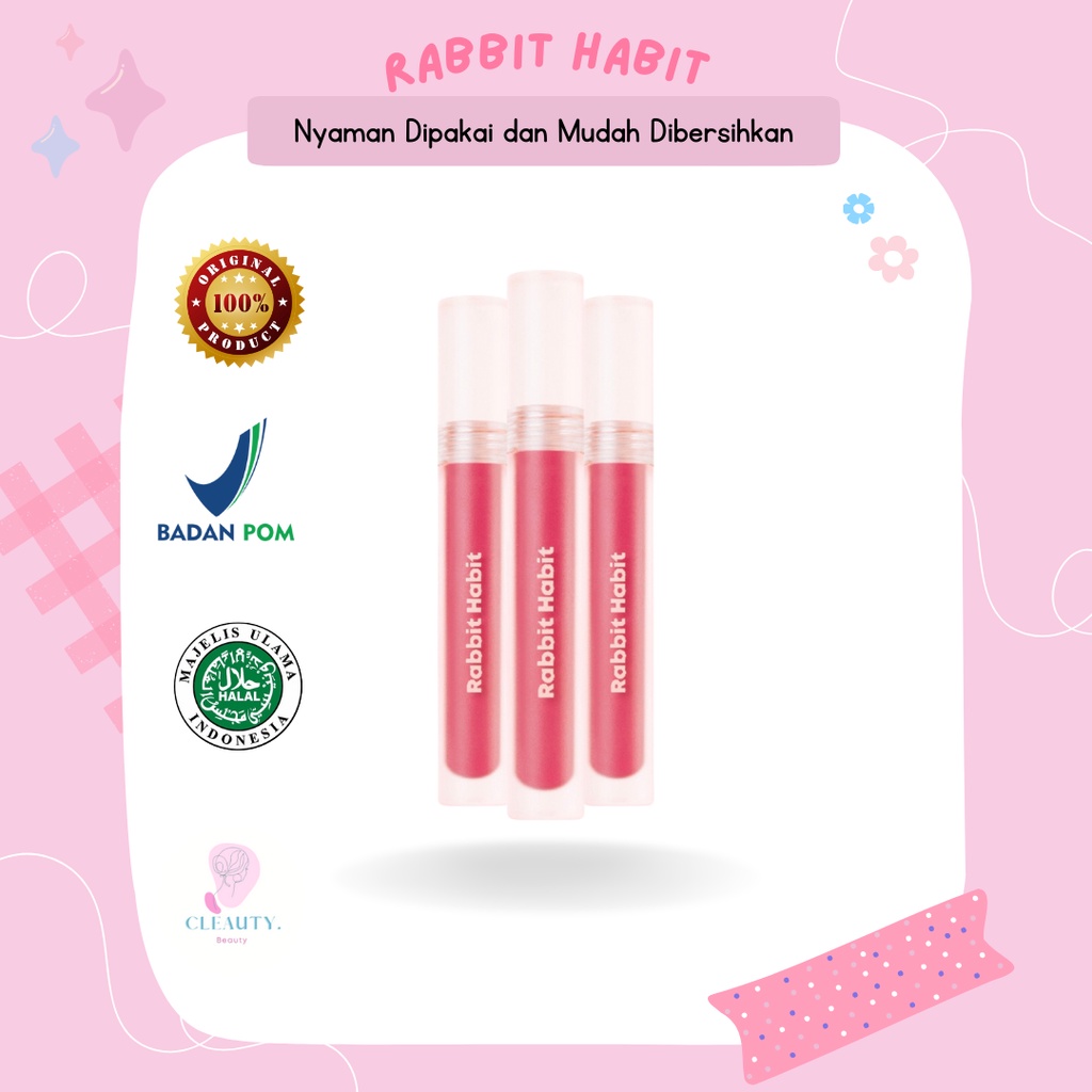 Jual Rabbit Habit Whipped Lip Cream #09 Peppy Pink 4gr (100% ORIGINAL ...