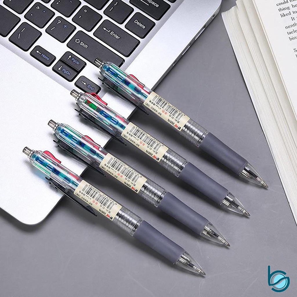 Jual Pulpen 4 warna/Pulpen 0,7mm /Ballpen/pena 4 warna - Best ...