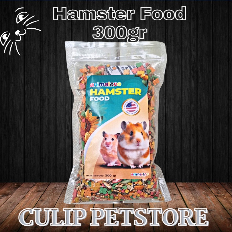 Jual Hamster Food With Snack 300gr Animal&co - Makanan Hamster | Shopee ...