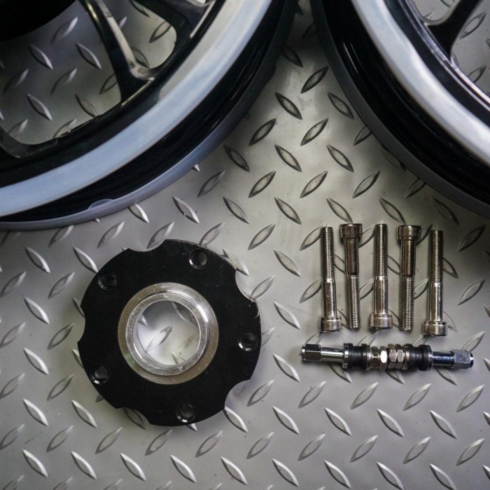 Jual Velg Luigy CS-03 Model Marus W223 Black Vespa Sprint Prima S LX ...