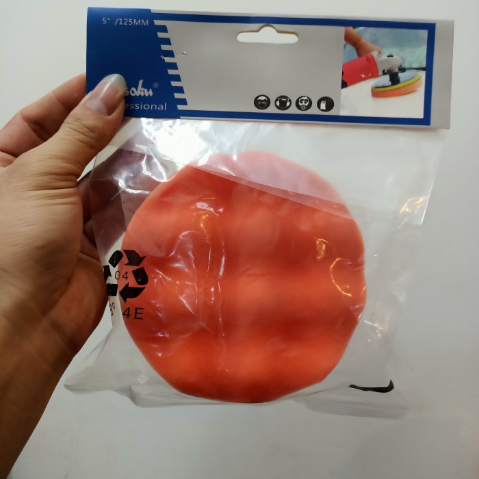 Jual spon busa kosoku 5" wave / busa poles mobil 5" orange kosoku ...