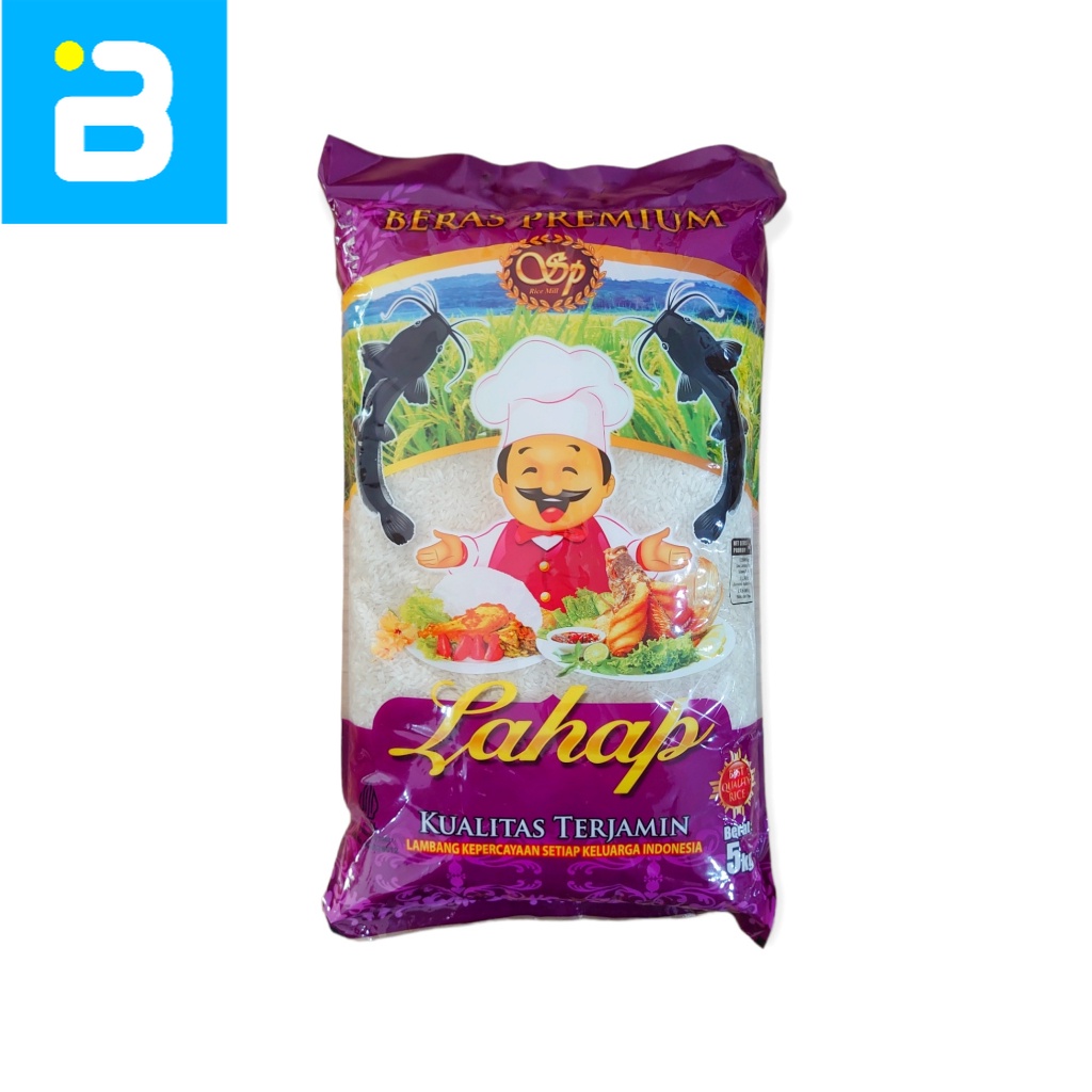 Jual Beras Premium Lahap Lele 5 KG | Shopee Indonesia