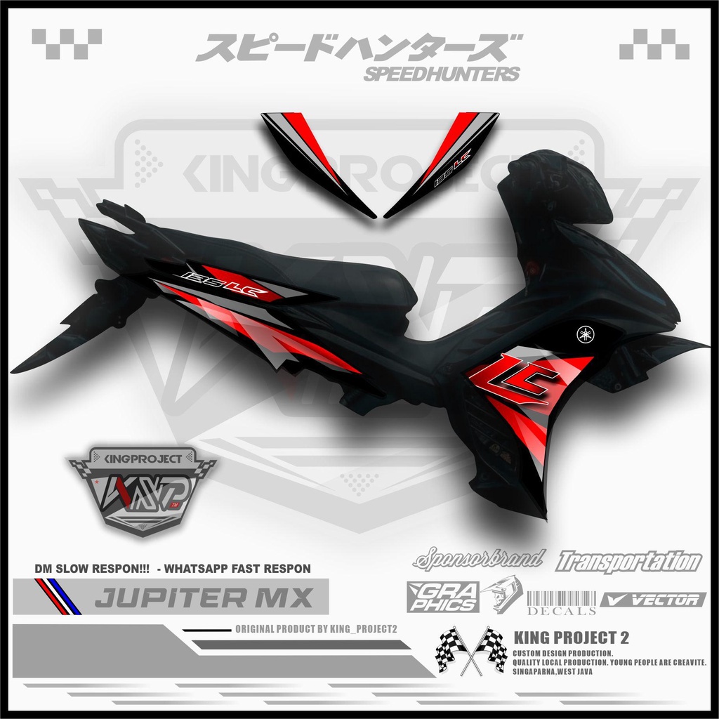 Jual Sticker Striping MX new dan mx old LC RC 135 malaysia | Shopee ...