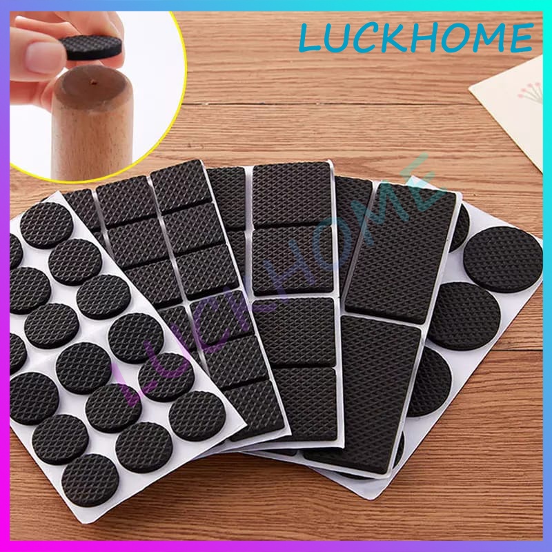 Jual 240PCS Karet Alas Kaki Meja Kursi Funiture Anti Slip Bantalan ...