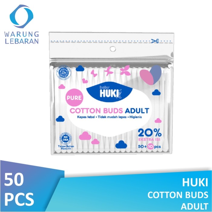 Jual Huki Cotton Bud Standard Adult 50s | Shopee Indonesia
