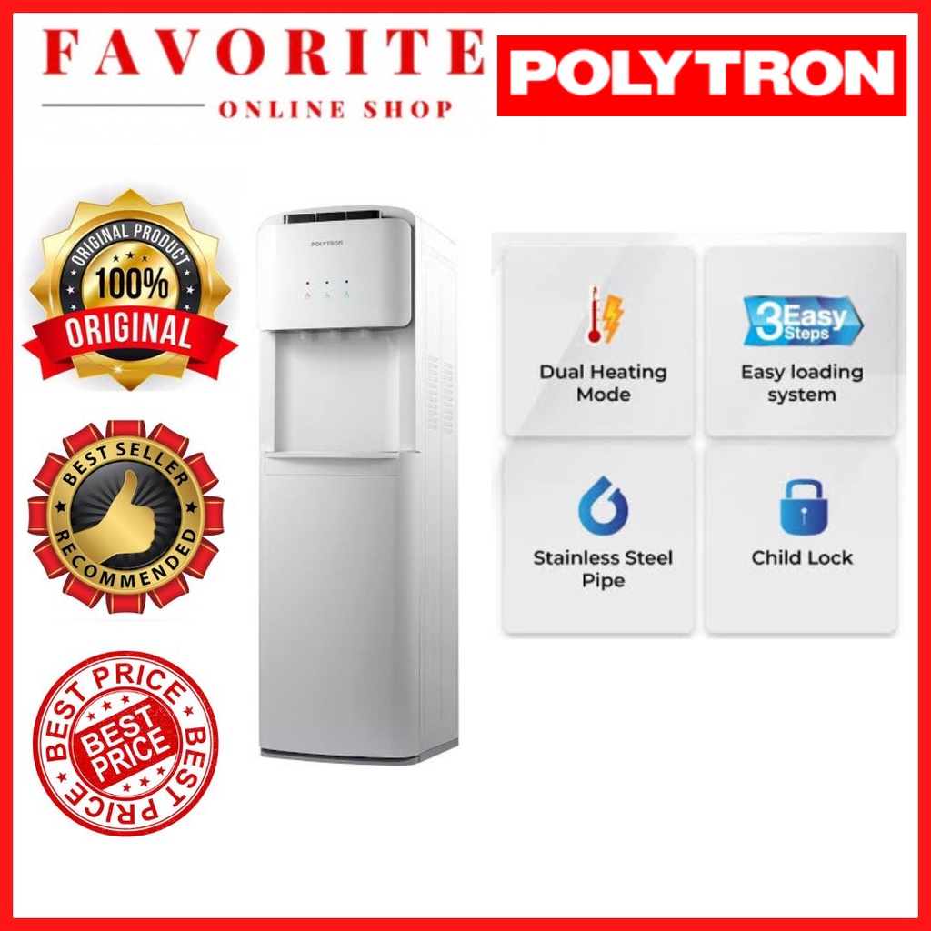 Jual DISPENSER POLYTRON GALON BAWAH PWC 600 / PWC600 | Shopee Indonesia