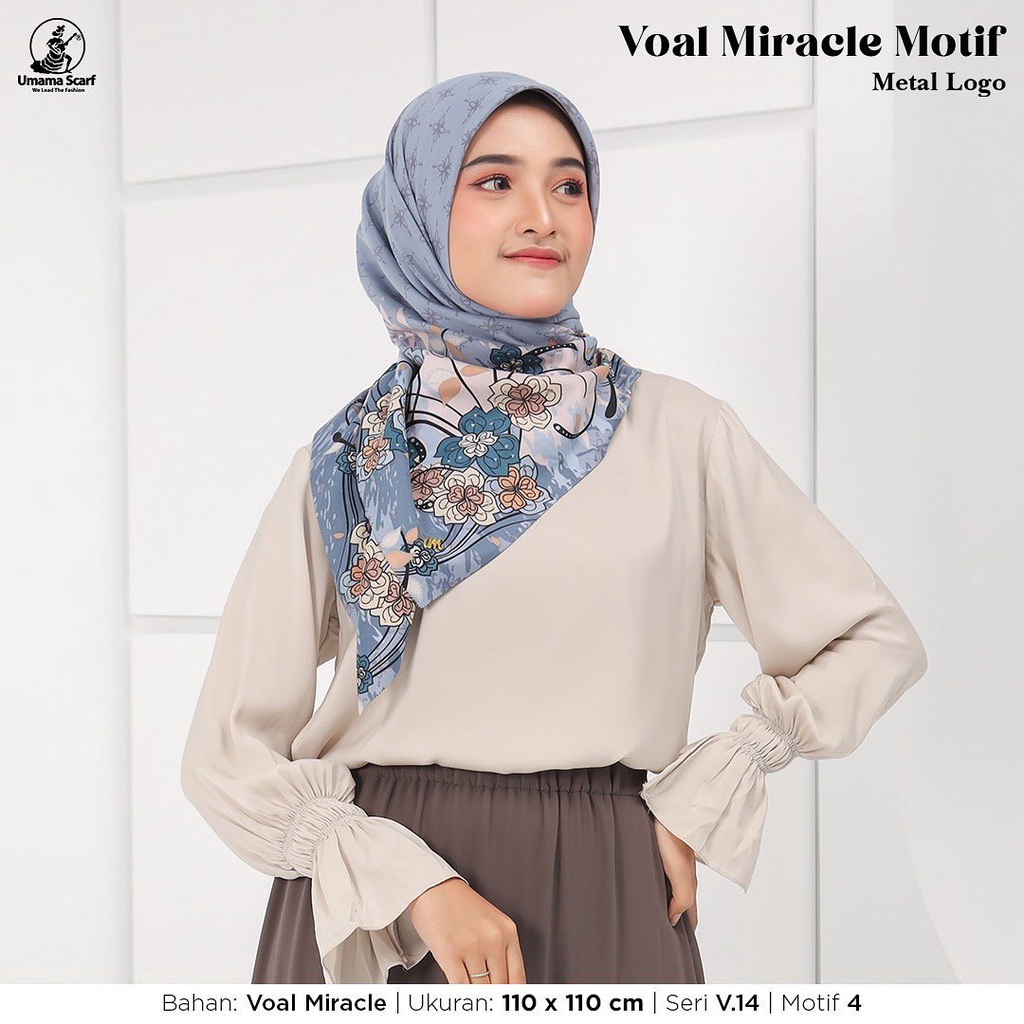 Jual [Part 1] JILBAB KERUDUNG PREMIUM UMAMA SCARF BERBAHAN VOAL MIRACLE ...