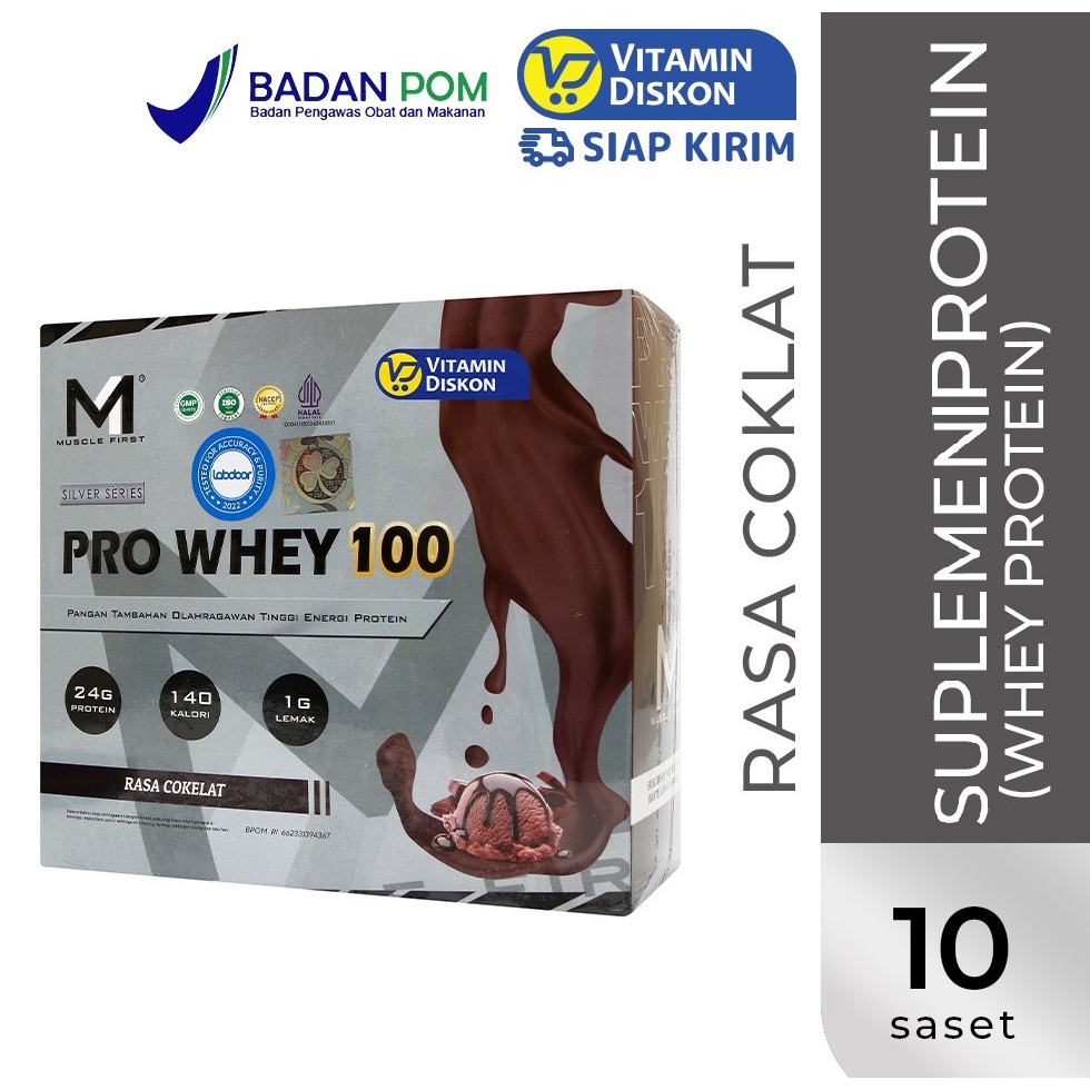 Jual MUSCLE FIRST PRO WHEY BOX 10 SACHET | Shopee Indonesia