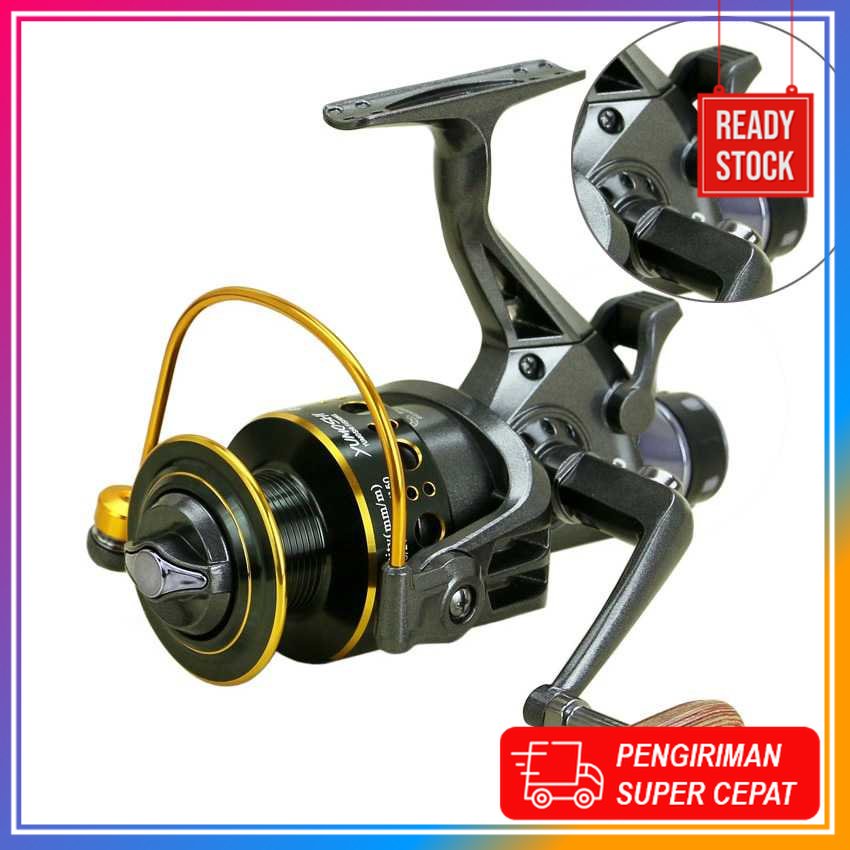 Jual PROMO COD YUMOSHI Reel Pancing Spinning MG4000 10+1 Ball Bearing ...