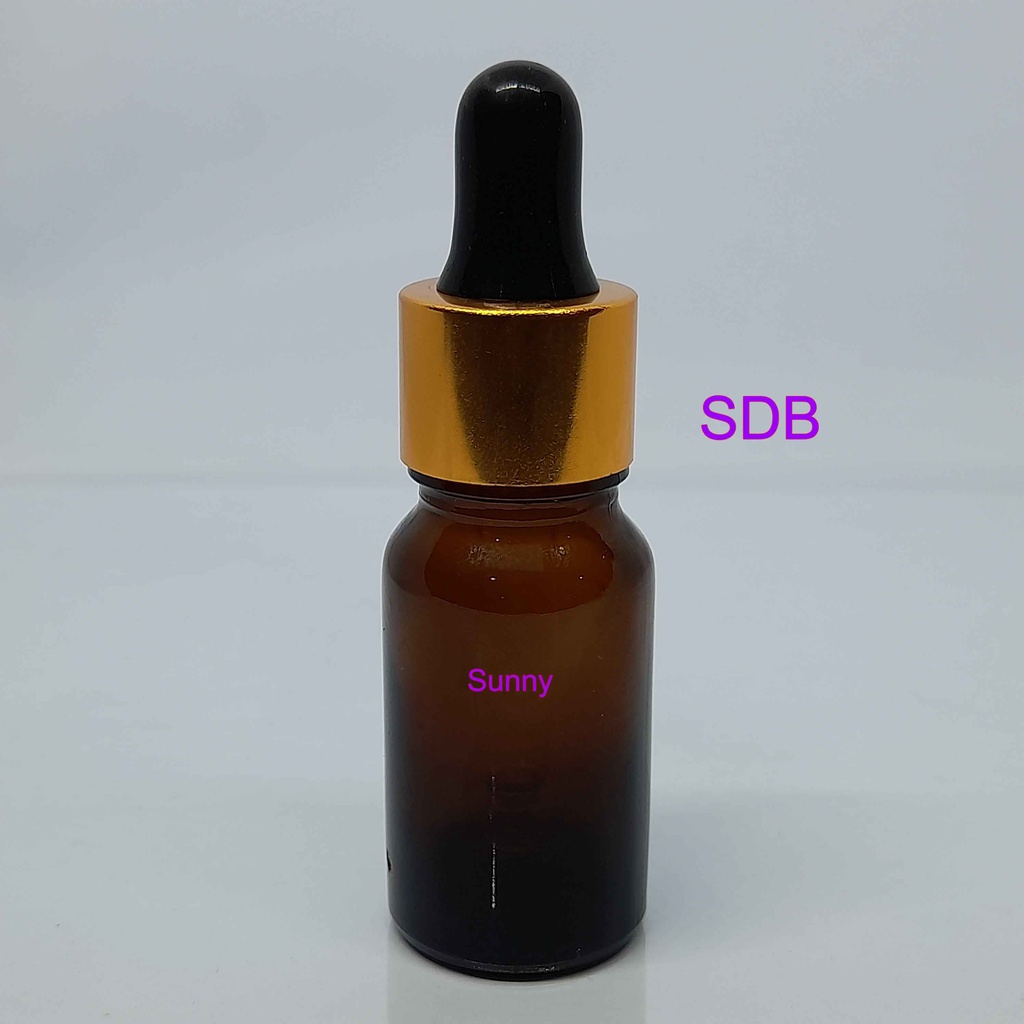 Jual Botol Kaca 10 ml Amber Original Br Tutup Alumunium Shiny Pipete ...