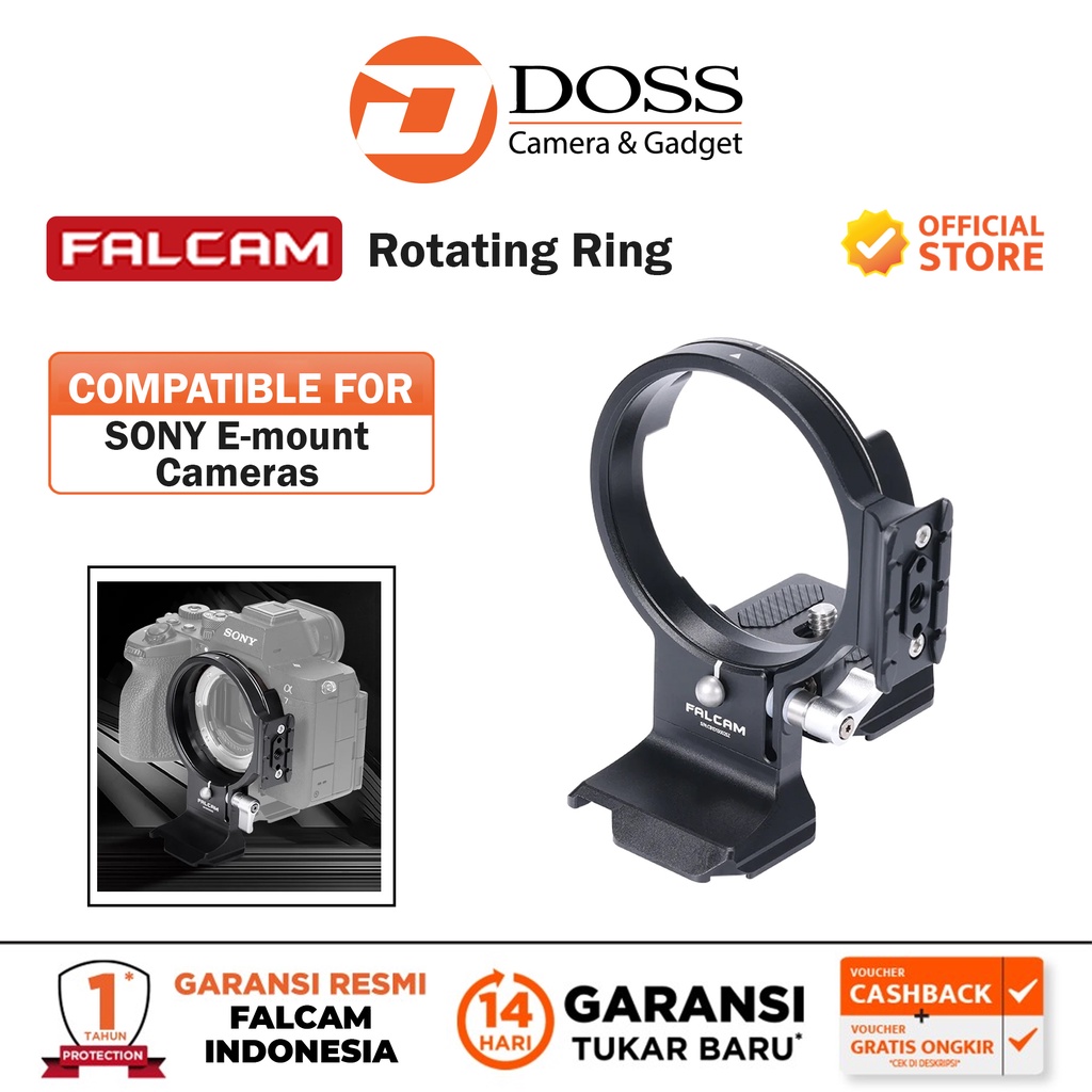 Jual Falcam Rotating Ring for Horizontal Vertical Shooting for Sony ...