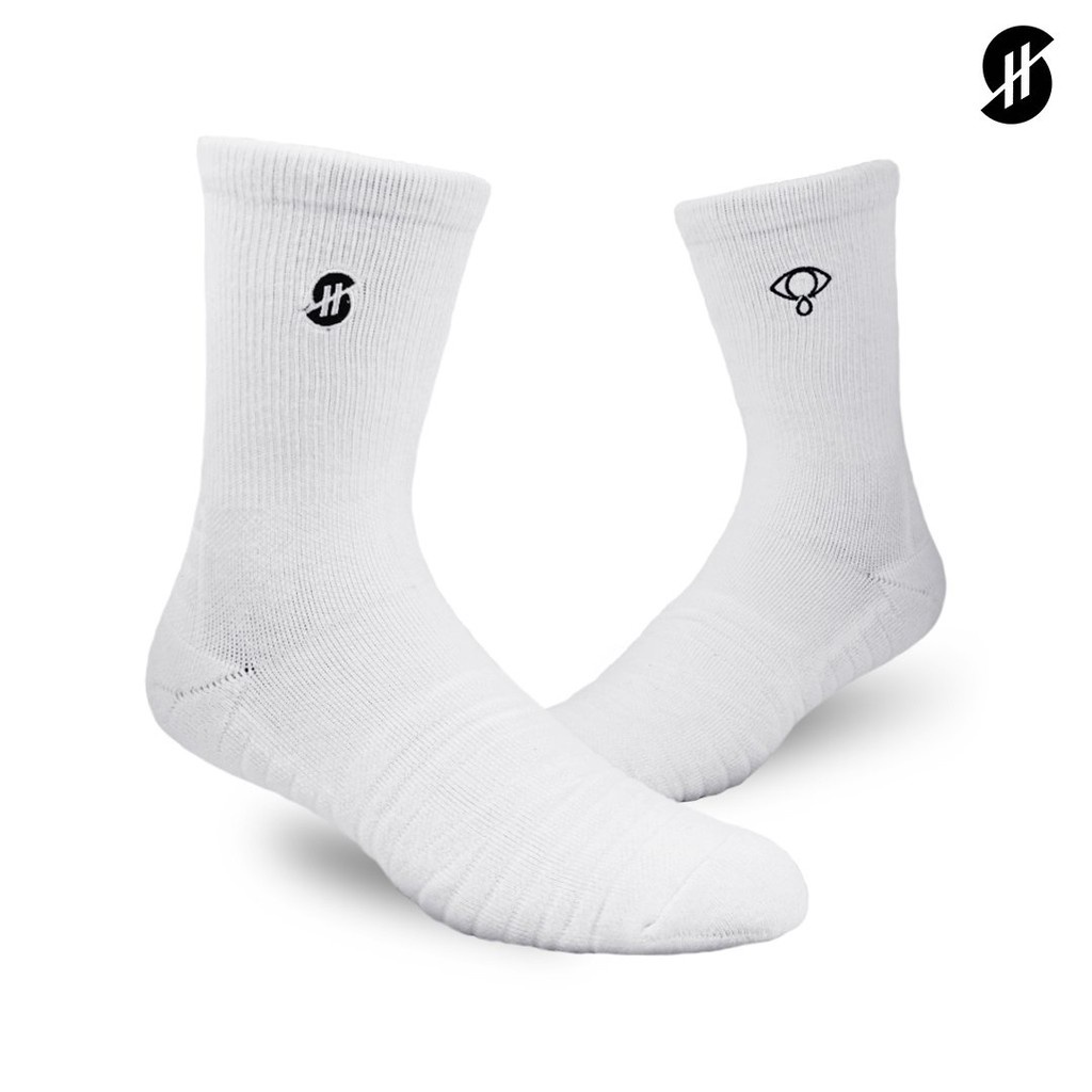 Jual Stayhoops - Kaos Kaki Olahraga / Fashion Dru White | Stayhoops X ...