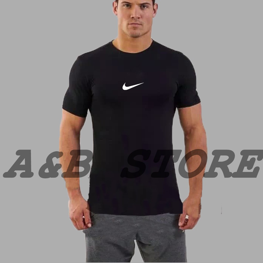 Jual BASELAYER TANGAN PENDEK MANSET PRIA BAJU OLAHRAGA SEPAKBOLA FUTSAL ...
