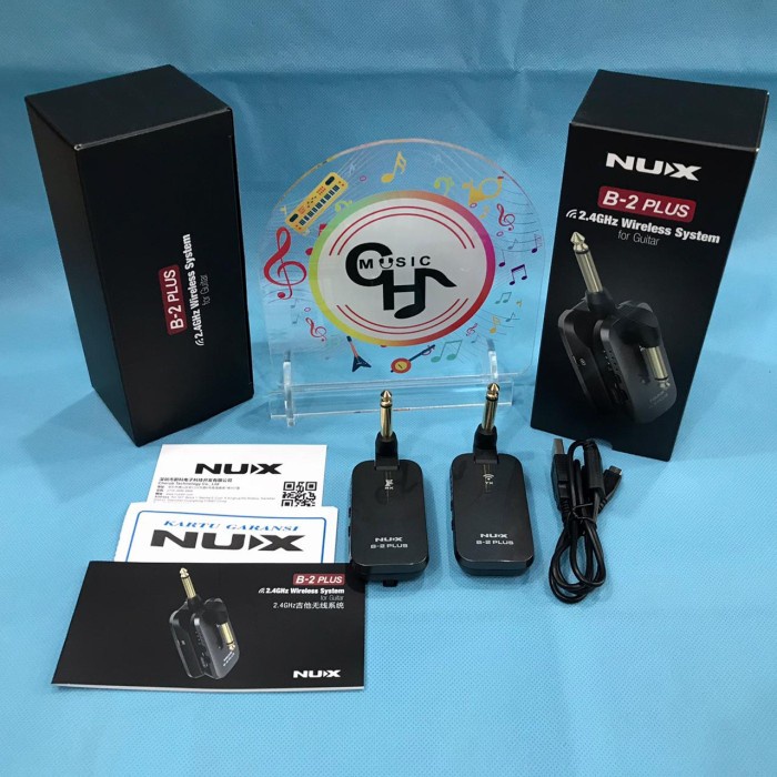 Jual Nux b2 plus wireless gitar 2.4GHz wireless system | Shopee Indonesia