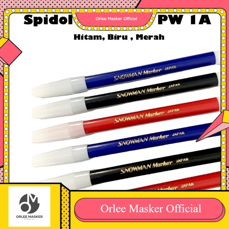 Jual Spidol Snowman hitam kecil (1pcs) original | Shopee Indonesia