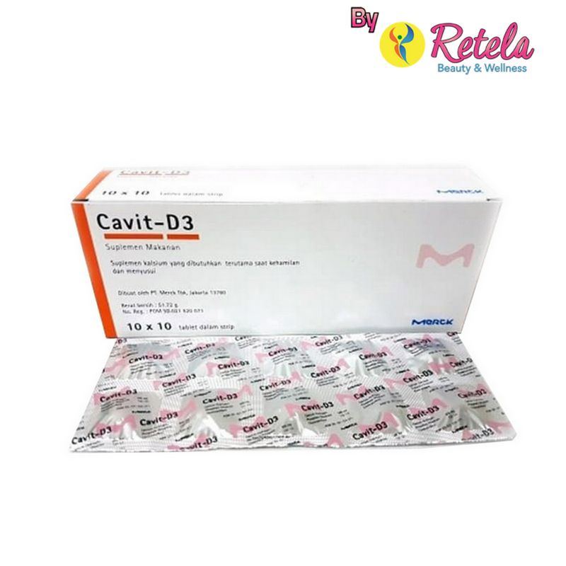 Jual Cavit-D3 1 Strip 10 Tablet | Shopee Indonesia