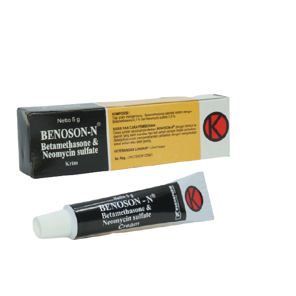 Jual BENOSON N 0.1% CREAM 5GR | Shopee Indonesia