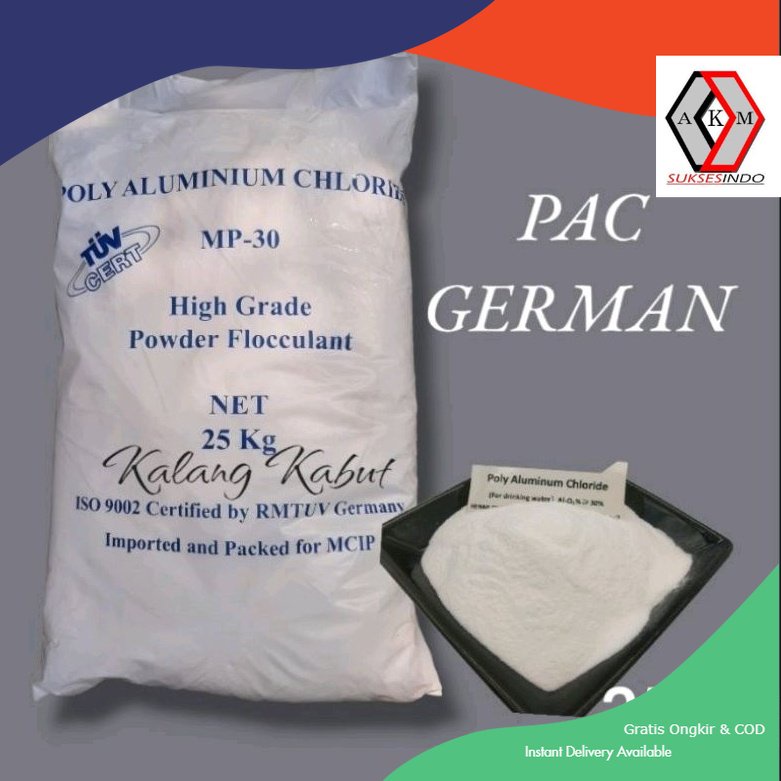 Jual Pac German / PAC / penjernih air - 25 kg | Shopee Indonesia