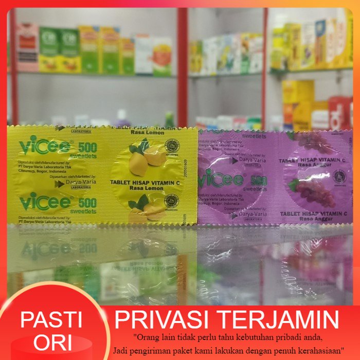 Jual Vicee vitamin c 500 mg isi 100 tablet | Shopee Indonesia