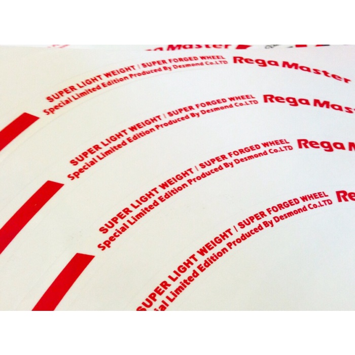 Jual sticker velg spoon Regamaster evo - 15 | Shopee Indonesia