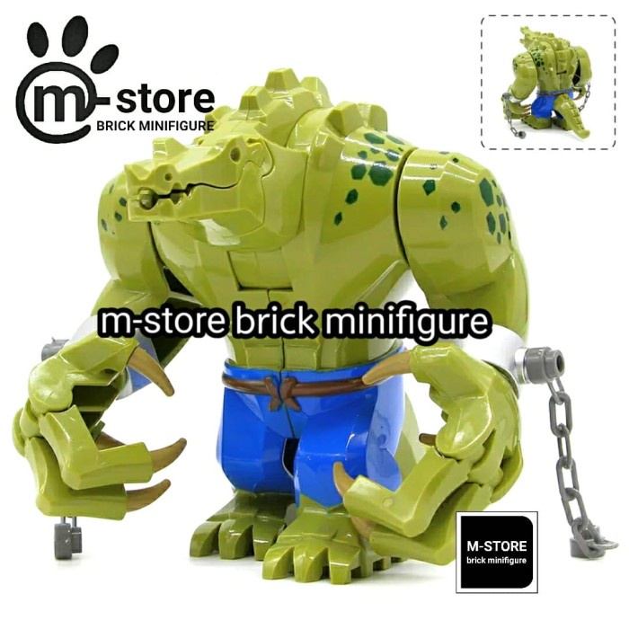 Jual lego killer croc batman villain big figure | Shopee Indonesia