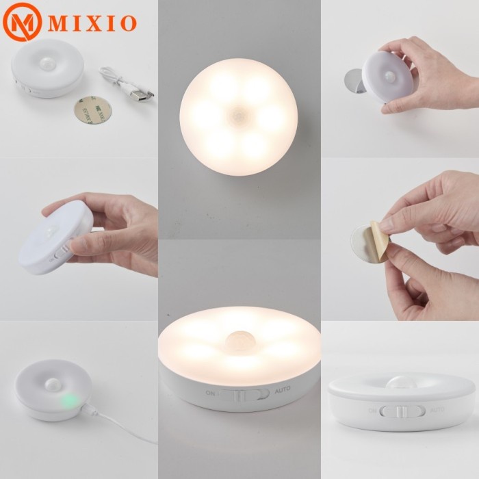 Jual MIXIO SL-01 Lampu LED Sensor Otomatis Sensor Gerak baseus killer | Shopee Indonesia