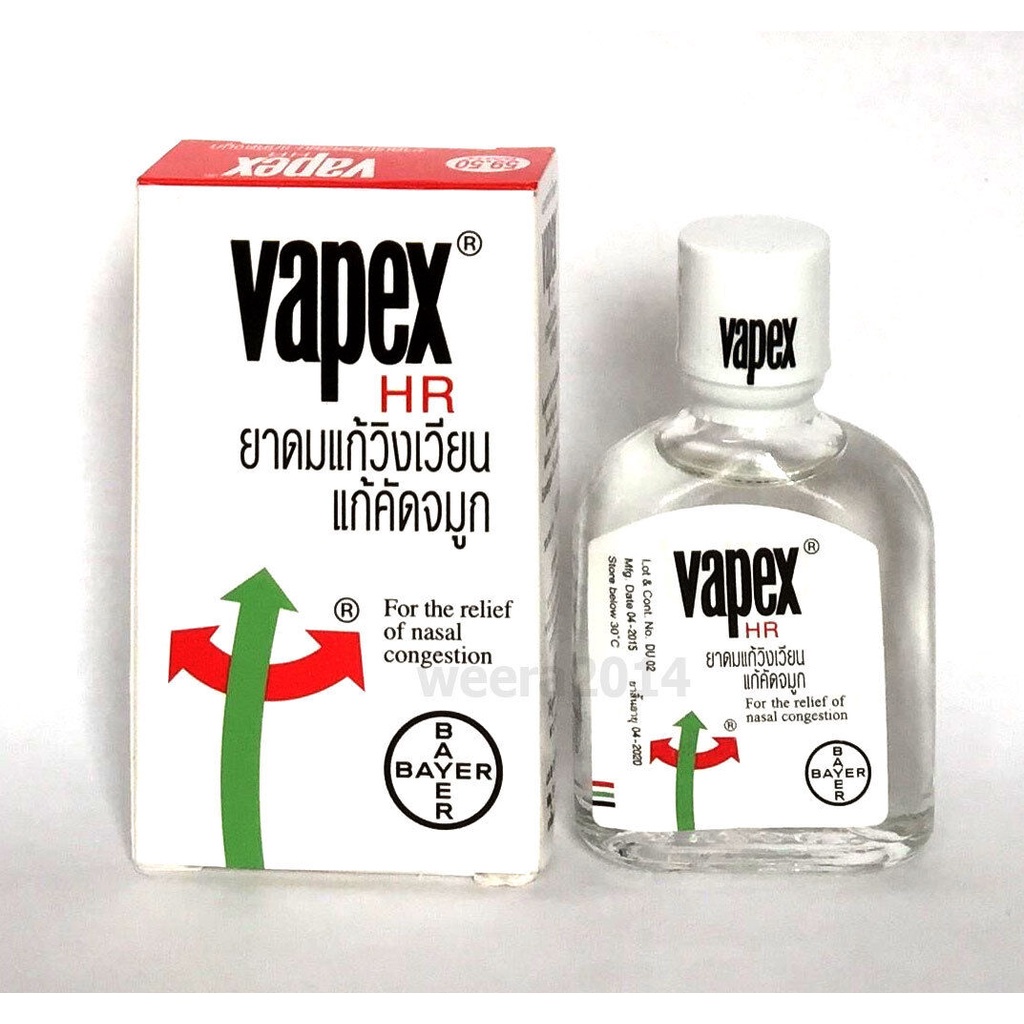 Jual VAPEX INHALANT For the Relief of nasal congestion 14 ML | Shopee ...