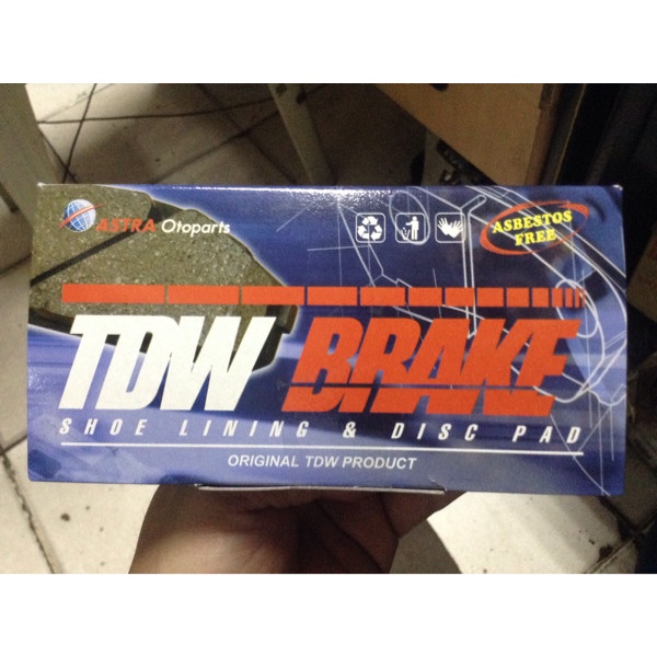 Jual Brake Pad / Kampas Rem Dpn Avanza All TDW ( 10111 ) | Shopee Indonesia