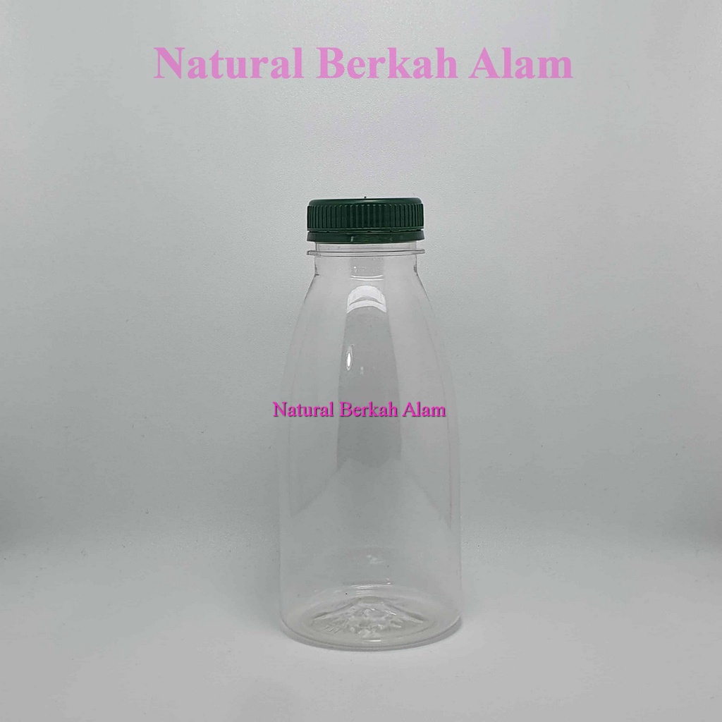 Jual Botol Plastik 350 Ml Kale Cantik Natural / Botol Kale / Botol Minuman / Botol Juice / Botol ...