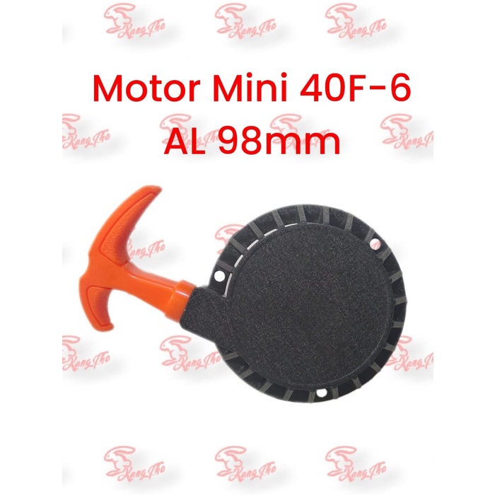 Jual Recoil Starter Tarikan Engkol Motor Mini 40F-6 Mini Trail AL ...