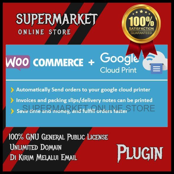 Jual WooCommerce Google Cloud Print – Woocommerce Automatic Order Printing | Shopee Indonesia