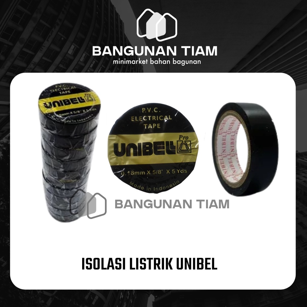 Jual ISOLASI LISTRI UNIBEL ASLI 100% ORI ISOLASI KABEL LISTRIK UNIBEL 5 ...