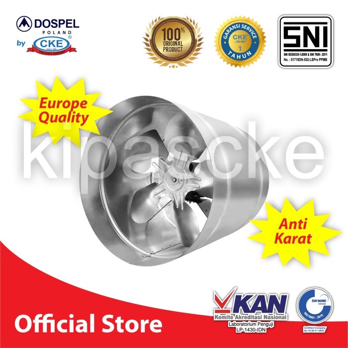 Jual Duct Inline WK-WB 12 Inch Inline Fan Booster Fan Kipas Booster ...