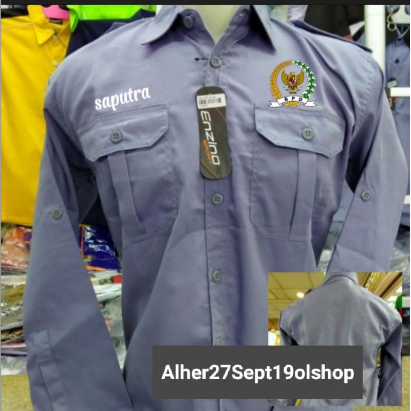 Jual Terbaru kemeja bpd baju BPD seragam BPD baju kerja BPD Pdh BPD ...