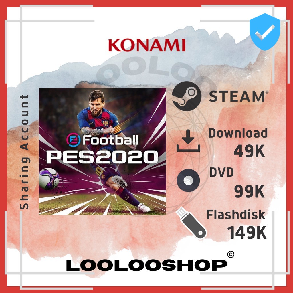 Jual EFOOTBALL PES 2020 ORIGINAL PC Game All Windows Mac Legal ...