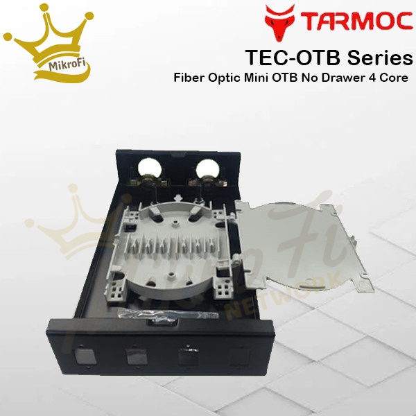 Jual Tarmoc Fiber Optic mini OTB 4 Core SC | Roset FO Besi 4C Kosongan ...