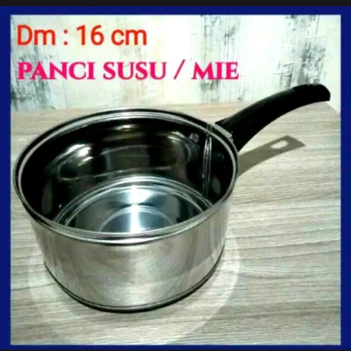 Jual panci stainless 16cm/ panci rebus/ panci susu/ panci indomie ...
