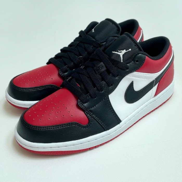 Jual Air Jordan 1 Low Bred Toe (553558 612) (Not Dunk Sacai Yeezy ...