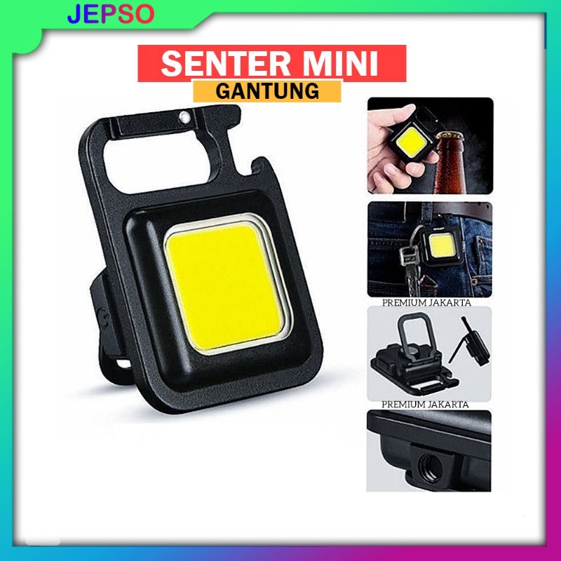 Jual senter mini lampu gantung mini Led Gantungan Kunci Multifungsi ...