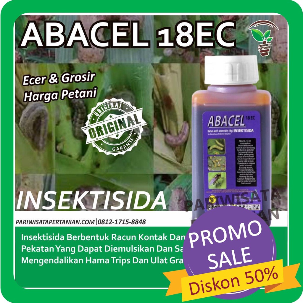 Jual Insektisida Abacel 18EC 100 ml dan 250 ml Obat Hama Serangga | Shopee Indonesia